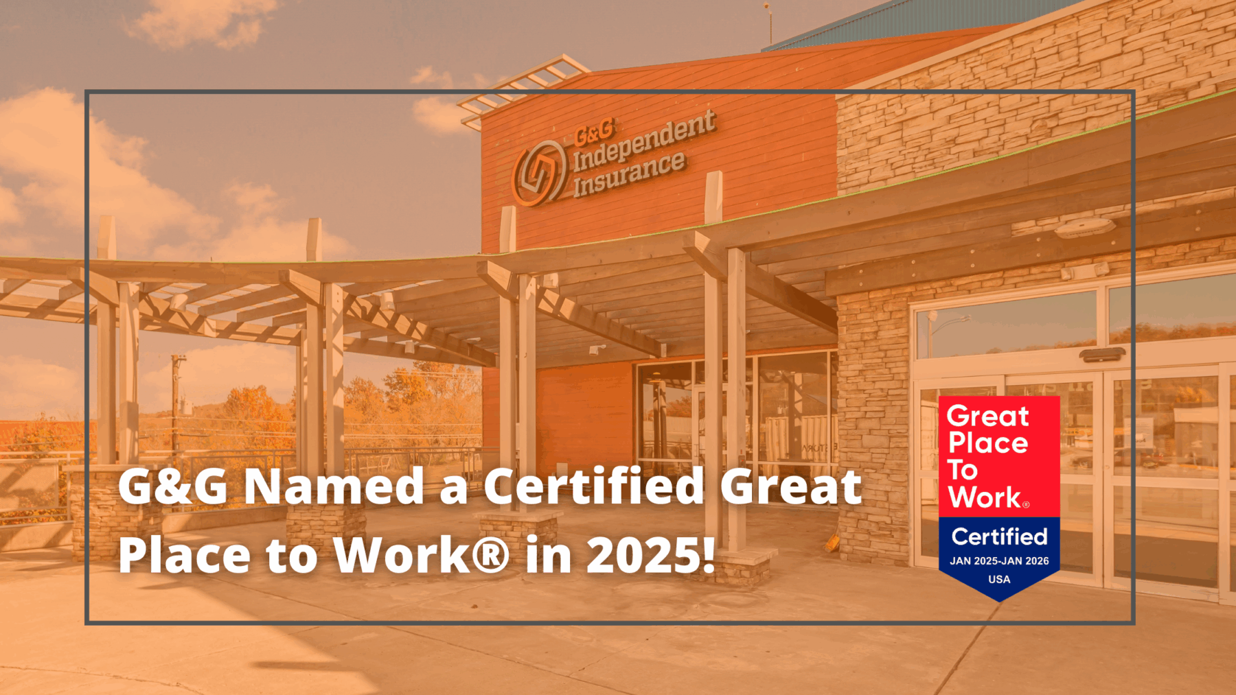 G&G Insurance Earns 2025 Great Place to Work Certification™